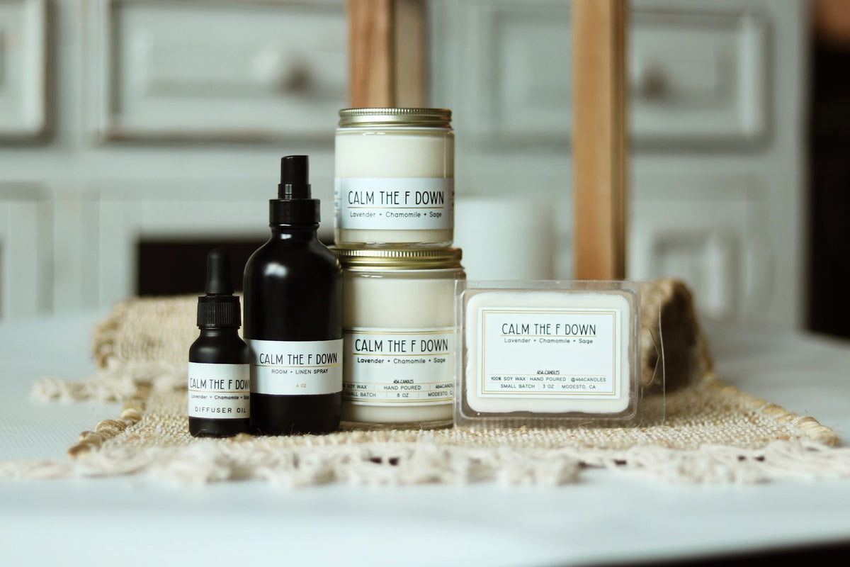 CALM THE F DOWN – 464 Candles + Home Fragrance
